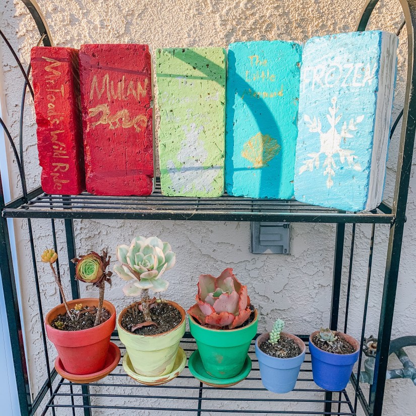 Magical Painted Brick Books – Castles, Characters, and Crayons