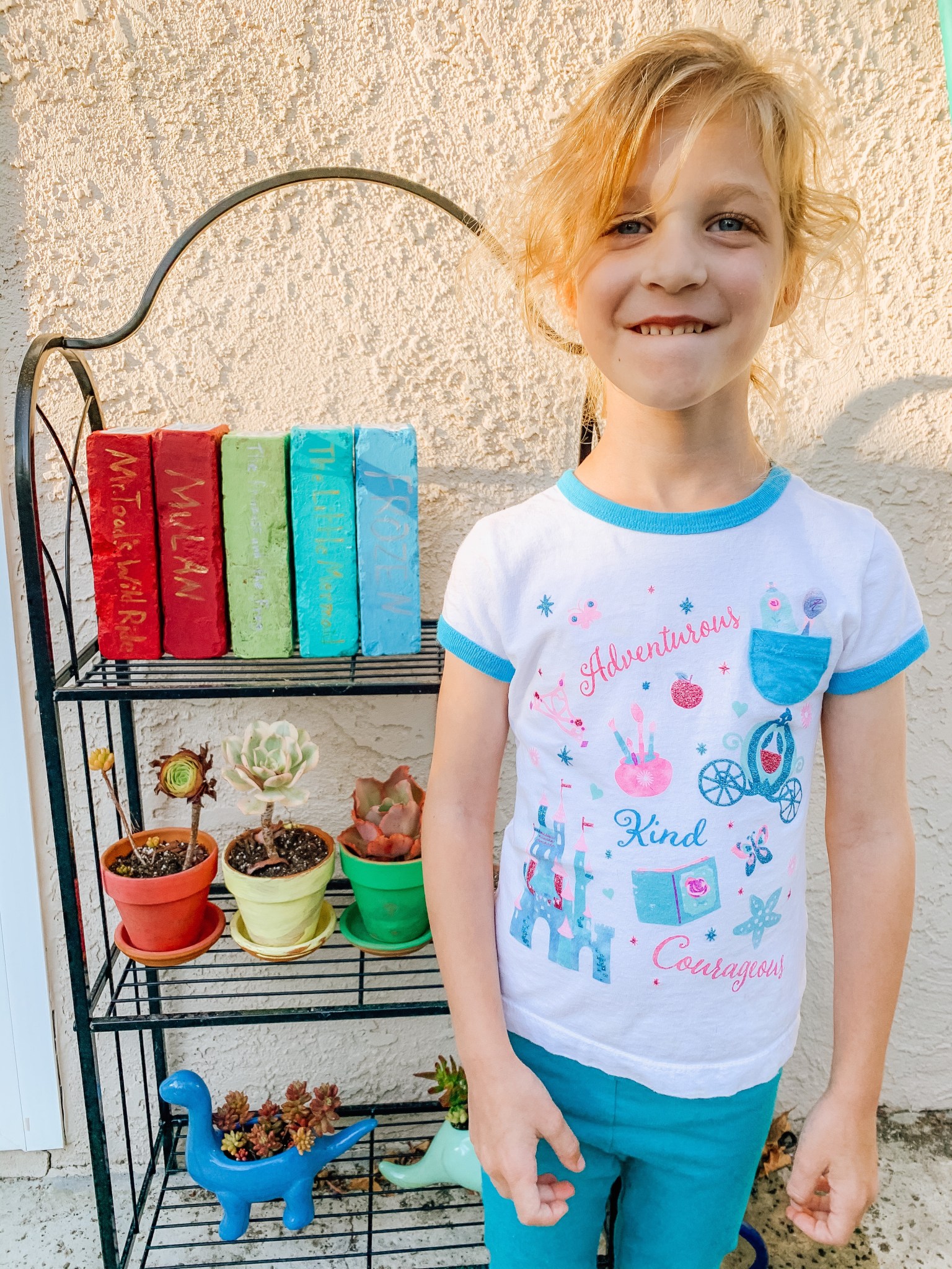 Magical Painted Brick Books – Castles, Characters, and Crayons